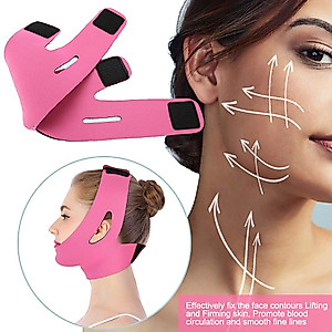 Face Slimming Belt, Bandage Belt Mask Face- Double Chin Skin Strap for Women Ideal Gift