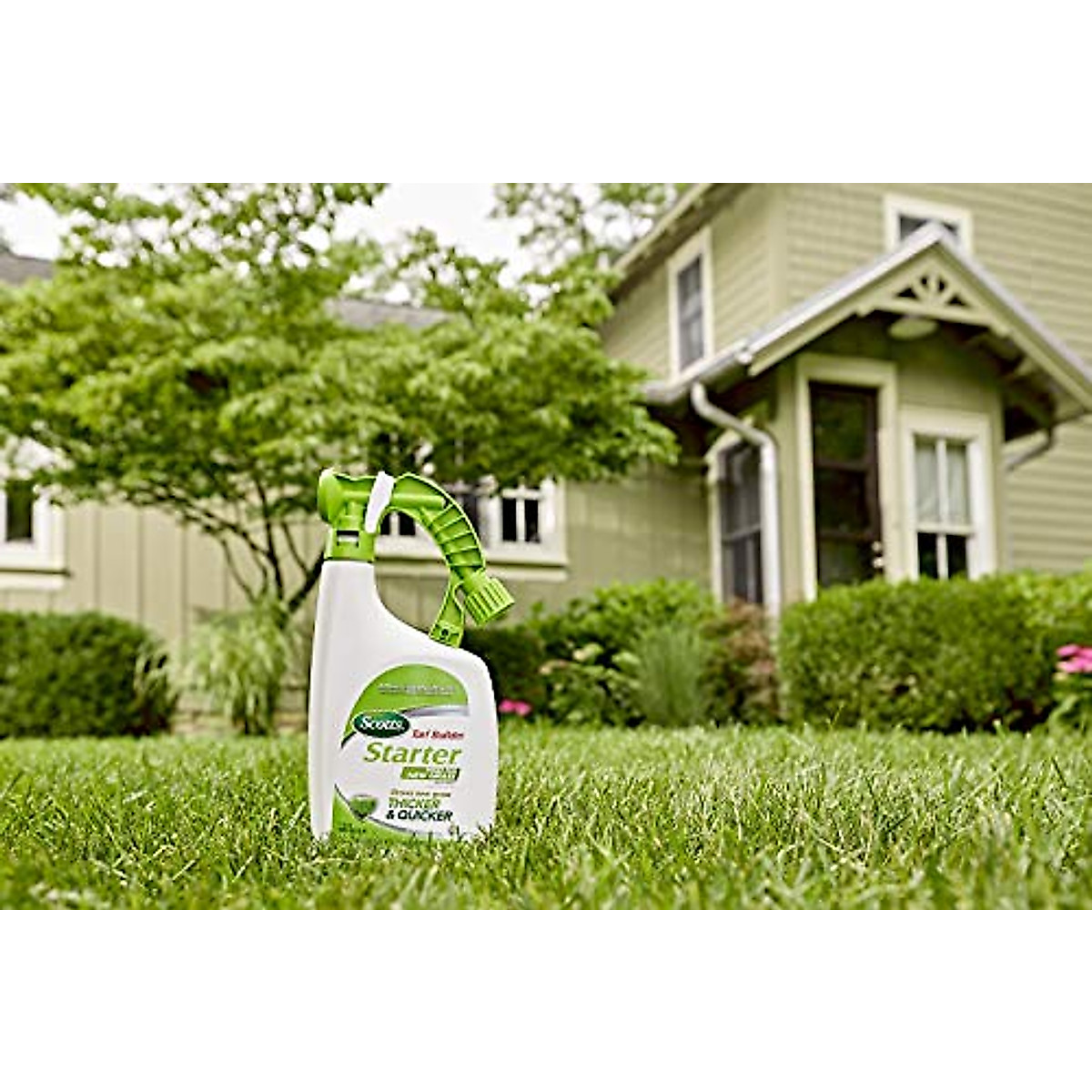 Scotts Turf Builder Starter Food for New Grass Ready-Spray, 32 oz.