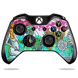 MightySkins Skin Compatible with Microsoft Xbox One or One S Controller - Mother Garden | Protective, Durable, and Unique Vinyl wrap Cover | Easy to Apply, Remove, and Change Styles | Made in The USA