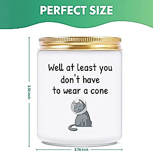 Get Well Soon Gifts for Women ,Feel Better Gifts for Women or Men ,Funny Cute Recovery After Surgery Gifts for Friend,Take Your Pain Scented Soy Candle Gifts, Inspirational Candles - Lavender