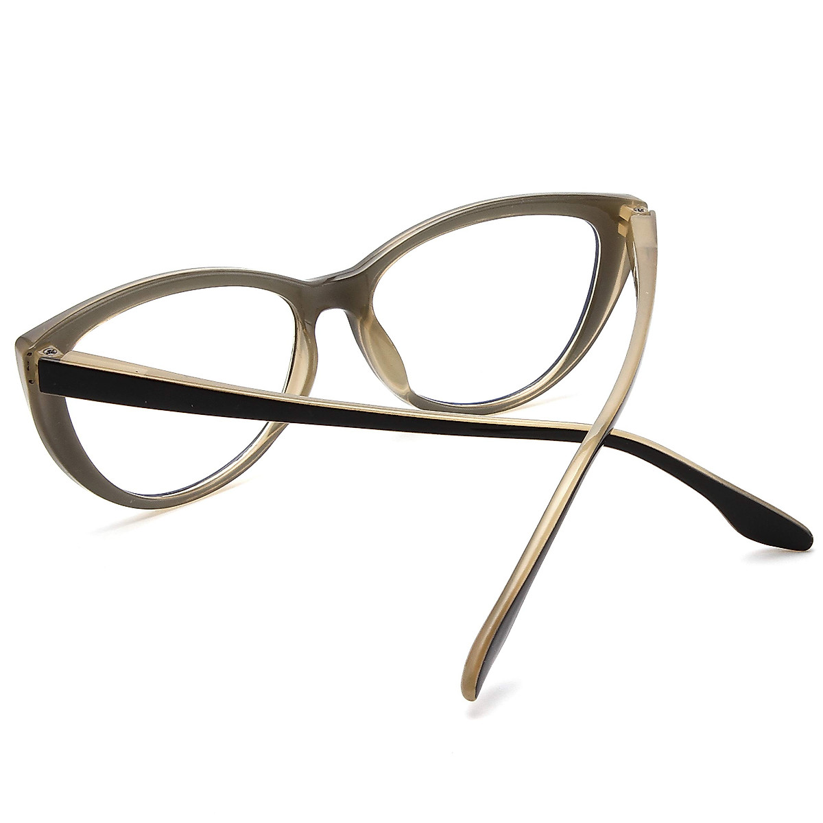 CRGATV 3 Pack Reading Glasses Blue Light Blocking Stylish Cat Eye Computer Readers Anti Eyestrain & Glare for Women