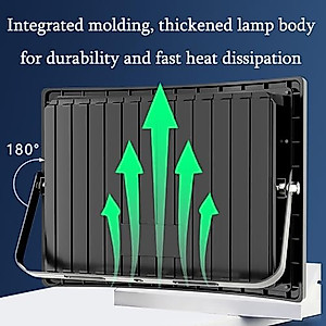 ZXXHNNAIH Solar Street Light IP65 Waterproof Solar Street Lights Outdoor,with 16.4ft Cables Street Solar Light,Easy-to-Install for Basketball Court Backyard