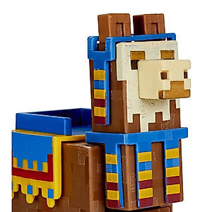 Mattel Minecraft Craft-a-Block 2-Pk, Action Figures & Toys to Create, Explore and Survive, Authentic Pixelated Designs, Collectible Gifts for Kids Age 6 Years and Older