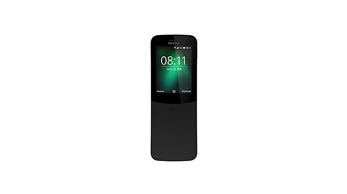 Nokia 8110 (2018) Dual-SIM Smartphone – Unlocked Black