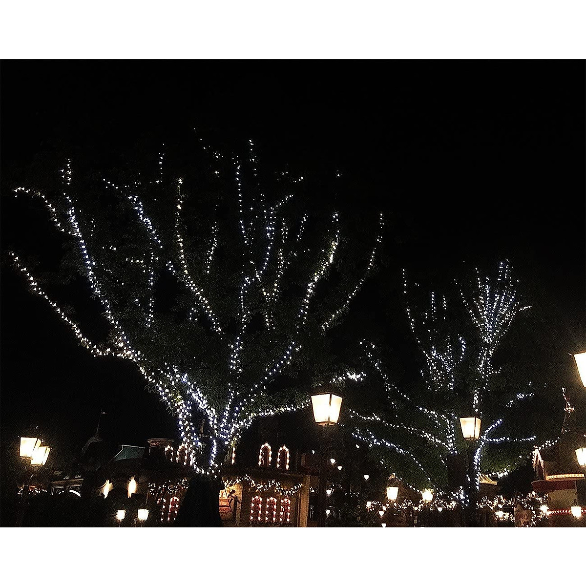 Solar String Lights Outdoor Led Fairy Lights Solar Fairy String Light for Garden Fence Home Christmas Tree Party Plaza 50 Led White