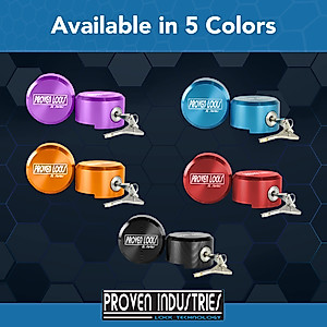 Proven Industries Model 400XL Puck-Lock Set, Made in The USA, Pack of 2, (Black)