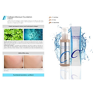 Enough Collagen, Moisture Foundation, SPF 15, 21, 3.38 fl oz (100 ml)