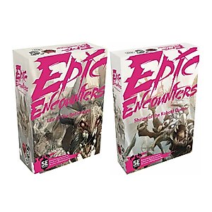 Steamforged Games Epic Encounters Lair of The Red Dragon and Shrine of The Kobold Queen Bundle (2 Items)