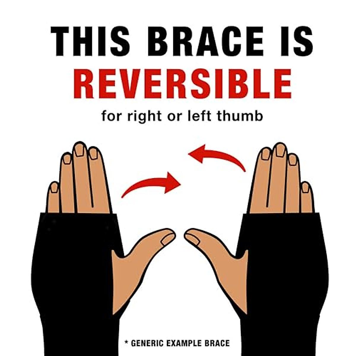 ACE Energizing Hand Support, Large/Extra Large, Beige, 1/Pack