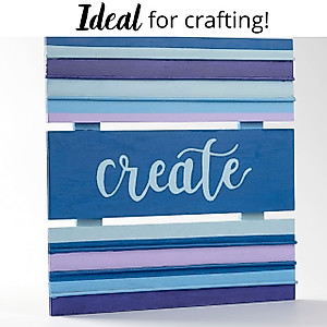 Plaid 50557E Flat Brush, (2-Piece), Gold Taklon