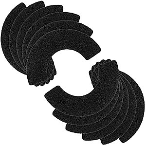 Carbon Filters for Litter Box Automated, 12 Pack Replacement Filters Thickened Type, Activated Carbon Filters Absorb Odor & Dust Control Moisture-LR4