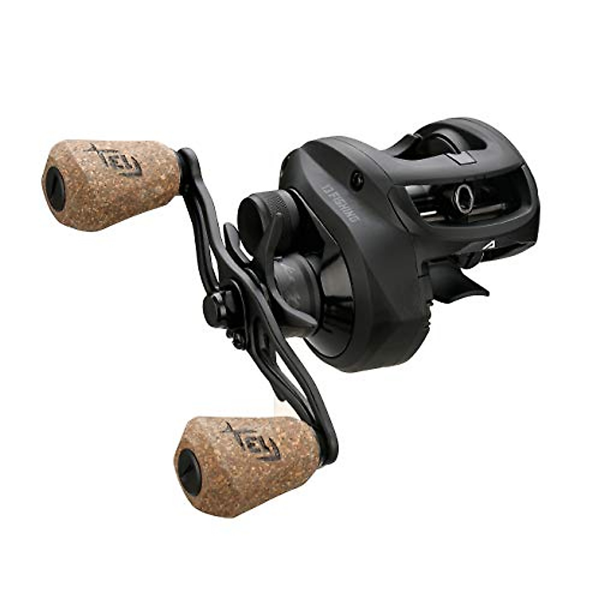 13 FISHING - Concept A2 - Low-Profile Baitcast Fishing Reel - 8.3:1 Gear Ratio - Right Hand Retrieve (Fresh+Salt) - A2-8.3-RH , Black