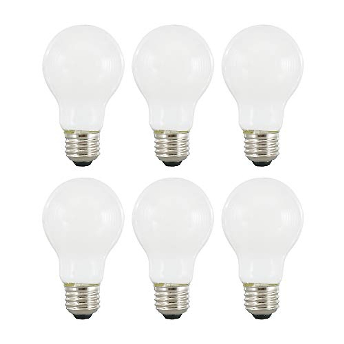 SYLVANIA LED TruWave Natural Series A19 Light Bulb, 75W Equivalent, Efficient 11W, Medium Base, 1100 Lumens. Dimmable, Frosted 5000K Daylight - 6 Pack (40819)