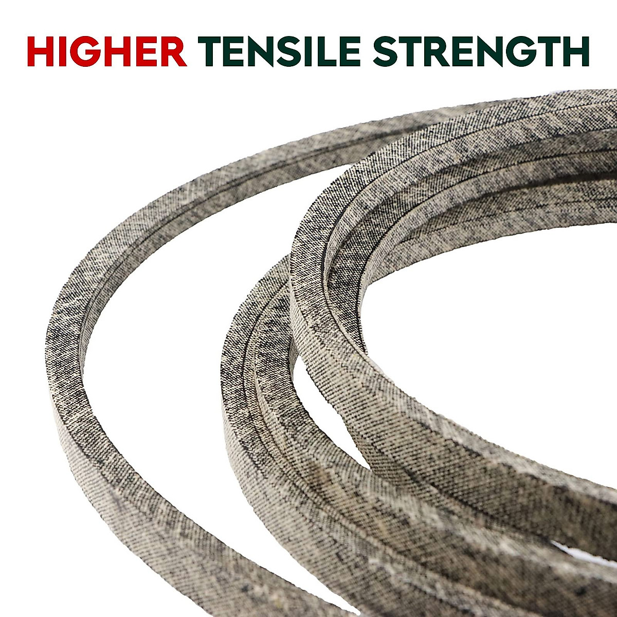 AEagle Aramid Cord Mower Deck Cutting Belt for AYP 196103 53219610 532196103 587686701 Ariens 21546382 Craftsman 33155