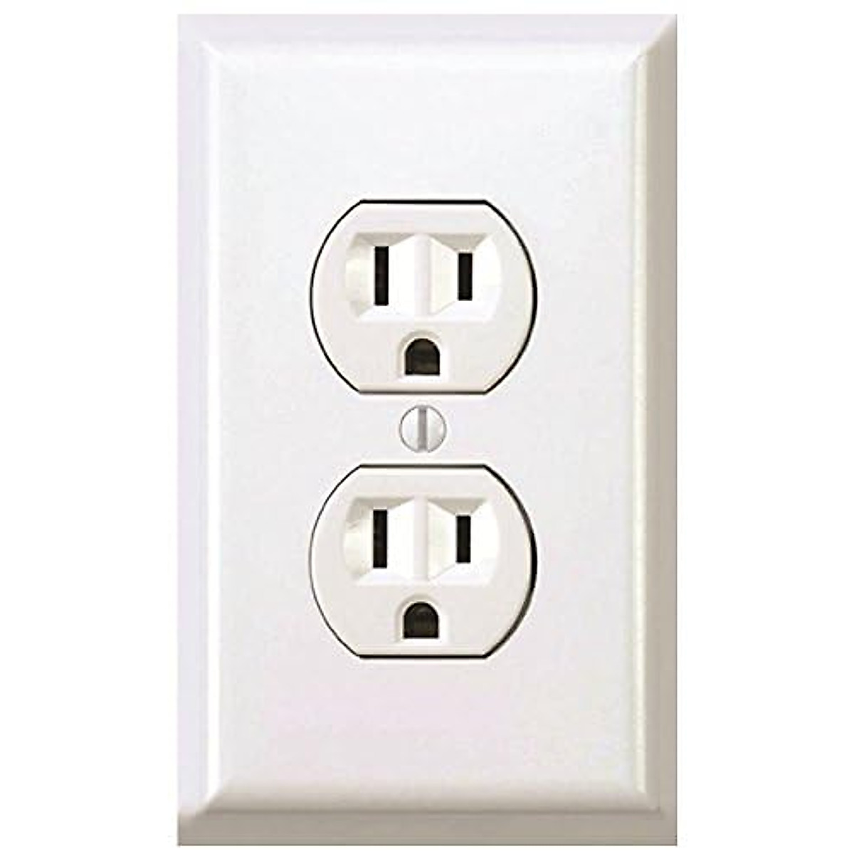 Fake Electrical Outlet Stickers - Stick on Outlet for Funny Pranks (12, Power Outlet)