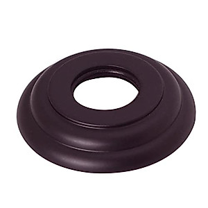 Westbrass 1/2" IPS x 6" Ceiling Mounted Shower Arm with Flange, Oil Rubbed Bronze, D3606A-12