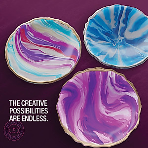 Craft 'n Clay - Jewelry Dish Making Kit for Kids Ages 8-14 Year Old - Best DIY Arts & Crafts Kits Easter Gifts - Creative Toys for Preteen & Teenagers Art Projects - Girl Birthday Gift Ideas