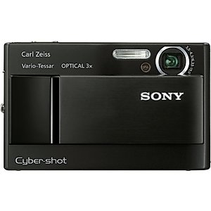Sony Cybershot DSC-T10 7.2MP Digital Camera with 3x Optical Steady Shot Zoom (Black)