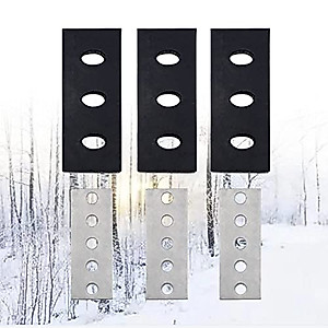 3/8" Snow Blower Impeller Modification Kit 3-Blade Universal - by Haiouus, for Modifies Snowblower 2-Stage Machine