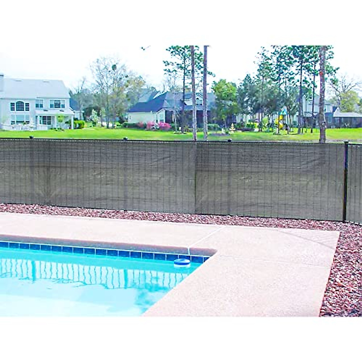 75% UV Protection Shade Cover Sunblock Cloth Mesh Fabric Net with Lock Holes for Garden Flower Plant (5x5 ft)