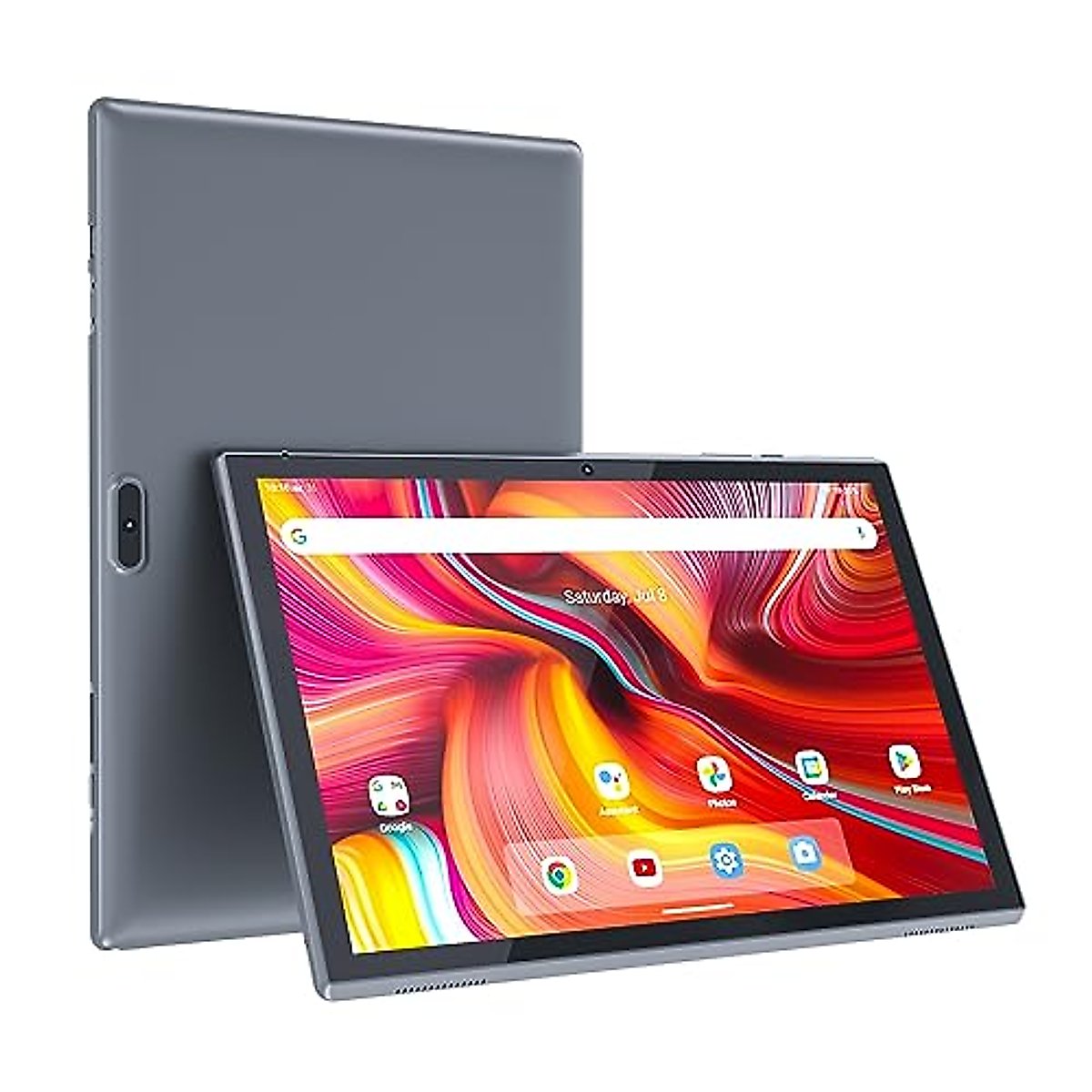ZZB Android Tablet 10 Inch Tablets, 32GB ROM 1TB Expand，6000mah Battery, Quad-Core Processor 2GB RAM Tableta, 8MP Camera WiFi 10.1'' IPS HD Touch Screen 10 in Android Tablet.