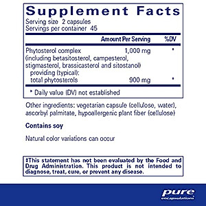 Pure Encapsulations CholestePure | Supplement to Support Cardiovascular Health, Enzyme Function, and Lipid Metabolism* | 90 Capsules