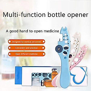 Multifunctional Ampoule Opener| with Replaceable Grinding Wheel, Suitable for Home Daily or Medical Use, Cut The Ampoule or Medical Glass, Good Partner for Ampoule (Yellow)