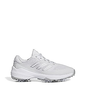 adidas Women's ZG23 Vent Golf Shoes, Dash Grey/Footwear White/Silver Metallic, 9
