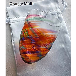 Jewish Wedding Glass to Break - Violet Multi