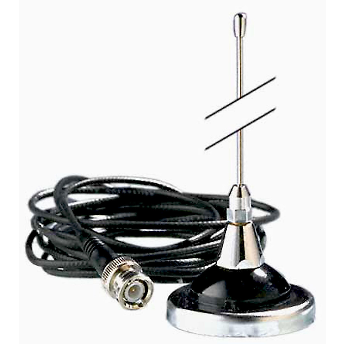 Hustler UGM Magmount antenna, 2m-70cm, 10' mini-coax, BNC Connector