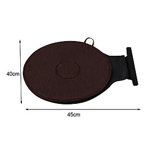 ASDFA Swivel Seat Cushion, 360° Rotating Seat Cushion for Car Revolving Memory Foam Car Seat Cushion Pad -for Old Man,Old Women,Pregnant Women