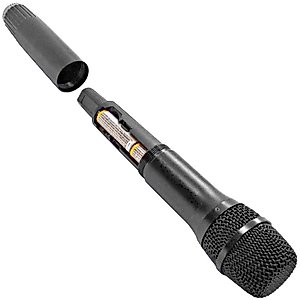Seismic Audio - SA-U4HH-2 - Dynamic Wireless Handheld Microphone for use with 4 Channel Wireless Mic System