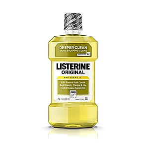 LISTERINE Antiseptic Adult Mouthwash, Original 8 Oz