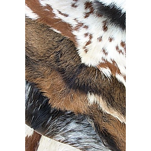 West African Goat Skin Djembe Drum Head - Standard Thickness, HAIR ON - from Africa Heartwood Project