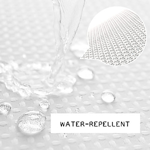 Modern Farmhouse Shower Curtain Set with 12 Hooks Grey Striped Fabric Waffle Shower Curtains Cloth for Bathroom Tassel Fringe Gray Boho Washable Shower Curtain Water Repellent Black Grey 72x78 Inch