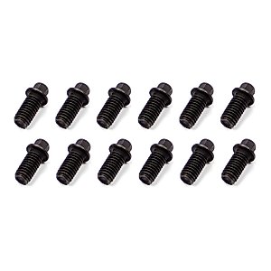Header Bolts Hex Head 12 Count 3/8"-16 Thread Steel