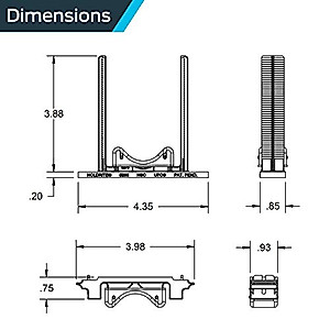 HoldRite 1 Inch - 2 Inch CTS/IPS Variable Isolation Clamp, PEX, PE-RT, Copper, CPVC, 285-H
