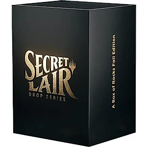 Magic: The Gathering Secret Lair Premium Foil: MTG Secretversary Superdrop Box of Rocks