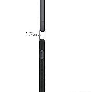 YZKJSZ Case for Infinix Note 30 Pro,Shock-Absorption Light but Durable Soft Gel Black TPU Silicone Protection Case Cover for Infinix Note 30 Pro (6.67") - KE97