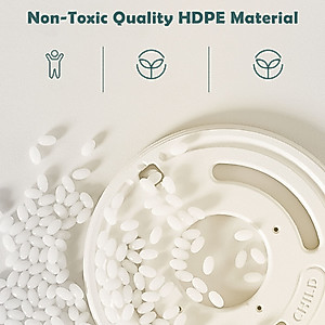 Veemuaro 4 in 1 Slide for Kids, Toddler Slide with Bus Play Structure, Freestanding Slide Set with Climber and Basketball Hoop, Toddler Playground Indoor Outdoor (Red)