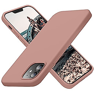 Cordking Designed for iPhone 12 Case, Designed for iPhone 12 Pro Case, Silicone Shockproof Phone Case with [Soft Anti-Scratch Microfiber Lining] 6.1 inch, Light Brown