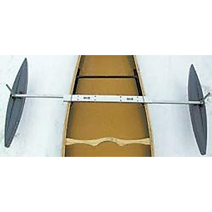 Spring Creek Manufacturing Hydrodynamic Canoe Stabilizer Float Package (Gray, 36)