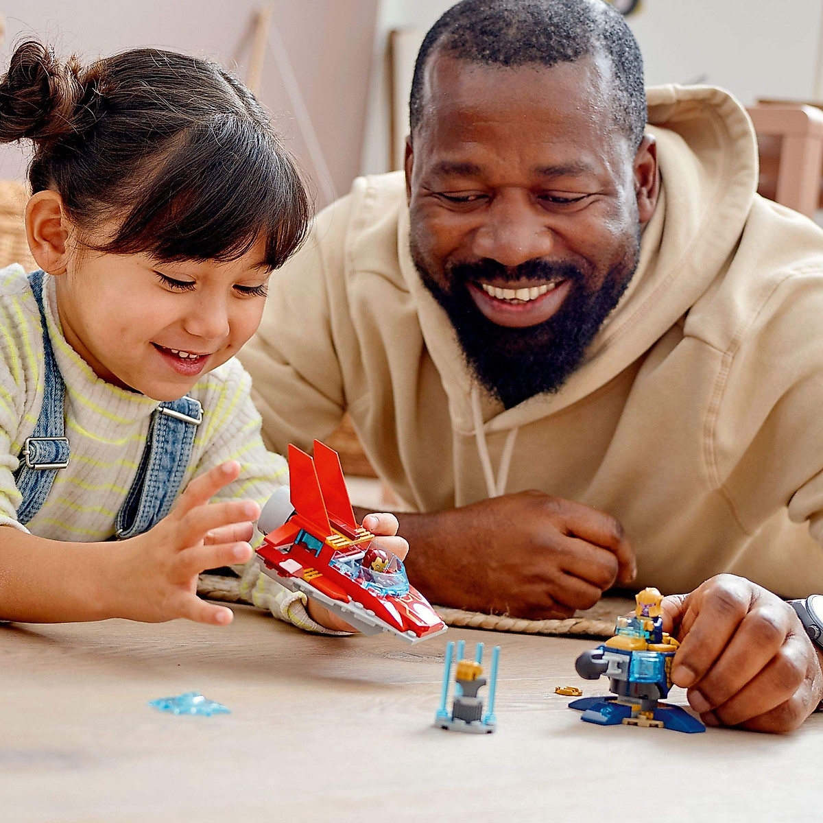 LEGO Marvel Avengers Iron Man vs. Thanos 76170 Cool, Collectible Superhero Building Toy for Kids Featuring Marvel Avengers Iron Man and Thanos Minifigures, New 2021 (103 Pieces)