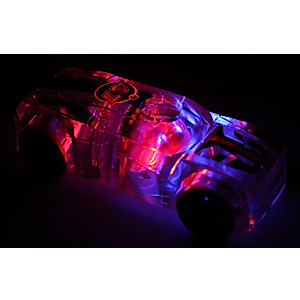 Marble Racers Light Up 1:43 Scale First Responder Car with Quick Shot Pull-Back Motor - EMT