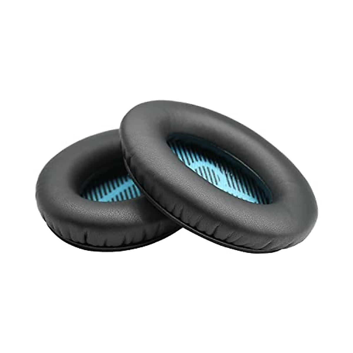 Replacement Ear-Pads for Bose QuietComfort QC 2 15 25 35 Ear Cushions for QC2 QC15 QC25 QC35 SoundLink/SoundTrue Around-Ear II AE2 Headphones (Black)