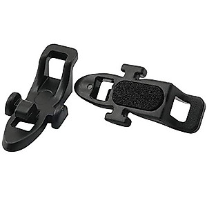 WHYHKJ 4pcs Fishing Hook Keeper Plastic Jig Hooks Lure Accessories for Fishing Rod Tool Bait Casting, Black