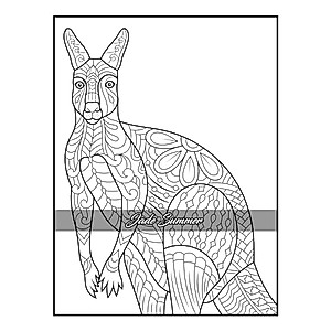 100 Animals: An Adult Coloring Book with Lions, Elephants, Owls, Horses, Dogs, Cats, and Many More!