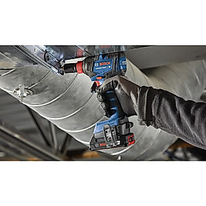 BOSCH GXL18V-501B25 18V 5-Tool Combo Kit with Two-In-One Bit/Socket Impact Driver, 1/2 In. Hammer Drill/Driver, Reciprocating Saw, Circular Saw, LED Worklight and (2) CORE18V 4.0 Ah Compact Batteries