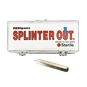 Medipoint MP76512 Splinter-Out Splinter Remover, Standard, Steel (Pack of 10)