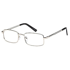 GAMMA RAY OPTICS Reading Glasses 3X Stainless Flex 2.50 Readers